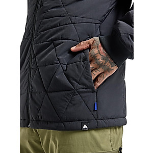 Burton Men's Versatile Heat Insulated Jacket, True Black, M