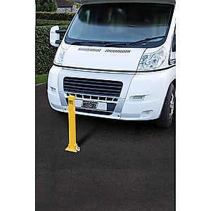 Maypole MP9739 Fold Down Security Post Concrete Set Type - Yellow