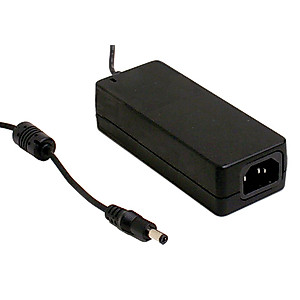 MEAN WELL GST60A07-P1J 7.5 Volt 6 Amp 45 Watt 3-Wire Regulated Switching Table Top Power Supply 2.1mm Plug Level VI