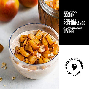 S'well Stainless Steel Bowls-16 Fl Oz-Teakwood-Triple-Layered Vacuum Insulated Containers Keeps Food and Drinks Cold for 12 Hours and Hot for 7-with No Condensation-BPA Free, 16 oz