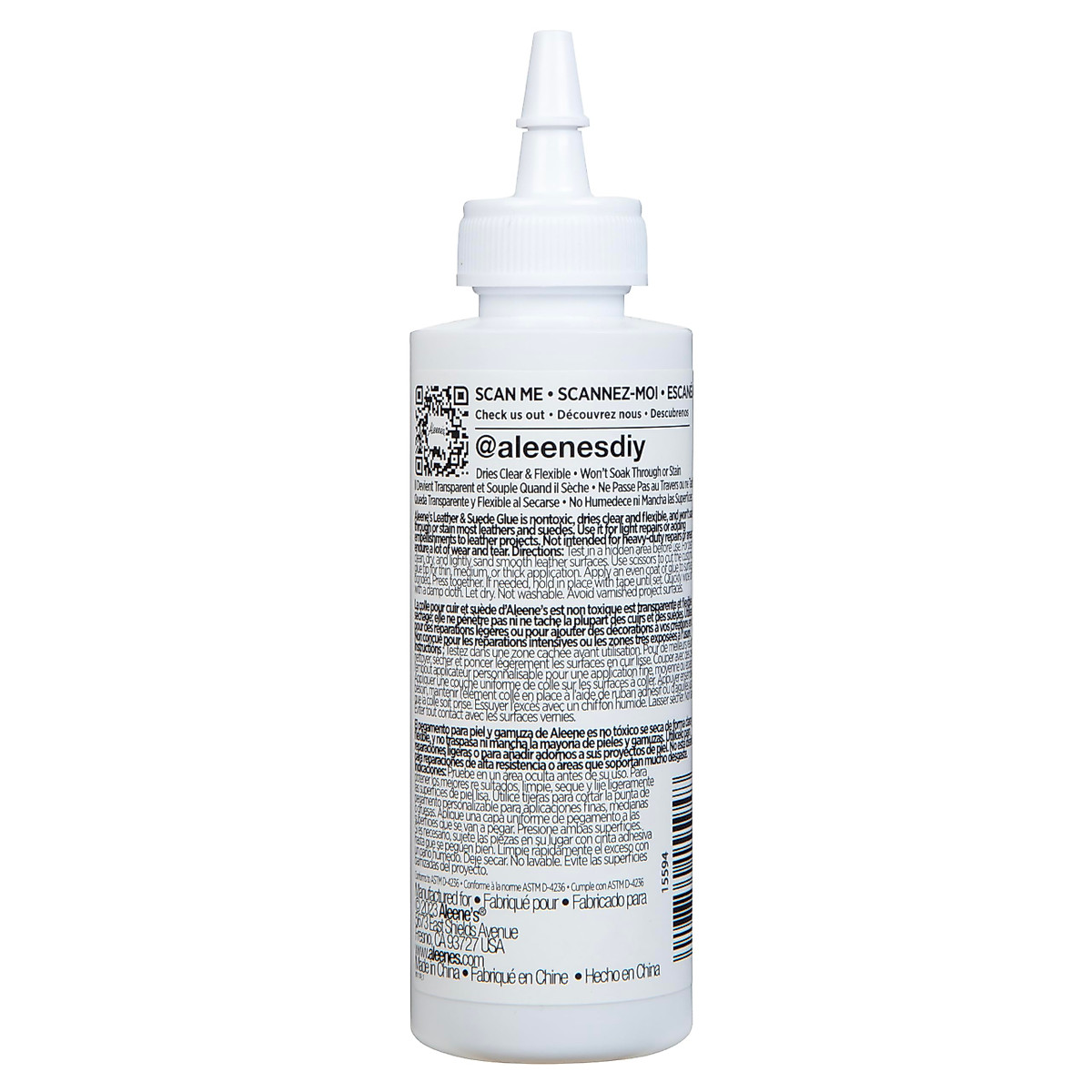 Aleene's15594 Leather & Suede Glue 4oz