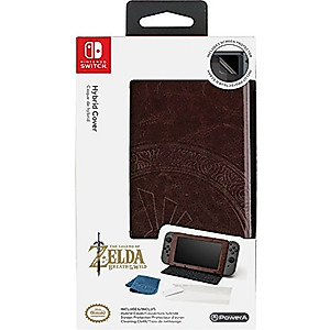 PowerA Hybrid Cover - Zelda Hylian Crest Leatherette - Nintendo Switch
