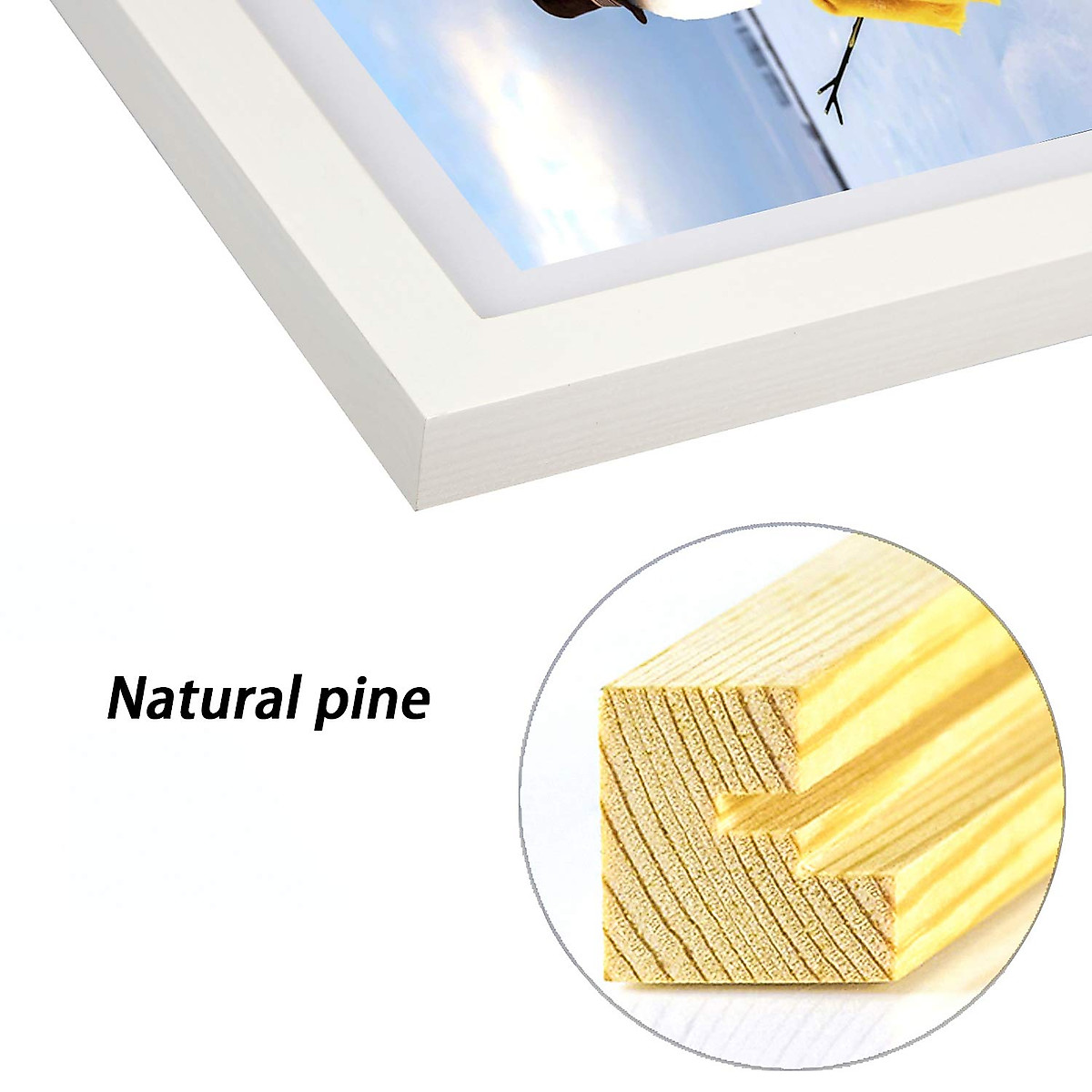 WKDP 16x20 Diamond Painting Frame 40x50cm Diamond Art frames ,Display Pictures 16x20inch40x50cm Without Mat or 14x18inch35x45cm With Mat , Poster Frames Wall Gallery Photo Frames Wall Hanging