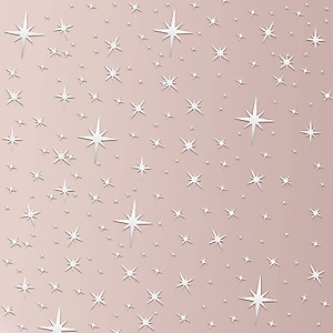 Zonon 82 Pieces Mirror Wall Stickers Removable Star Wall Decals 3D Acrylic Mirror Setting Wall Sticker Christmas Star Decorative Decal for Home Wall Living Room Bedroom Decor(Silver)