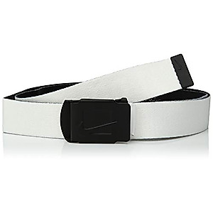 Nike Men's Standard Just Do It Reversible Web, Black, O/S