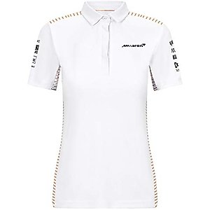 McLaren F1 Women's 2021 Team Polo Shirt (XL) White