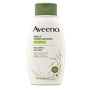 AVEENO Active Naturals Daily Moisturizing Body Wash 18 oz (Pack of 10)