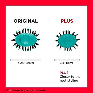 REVLON Salon One-Step Original 1.0 Hair Dryer and Volumizer Hot Air Brush, Teal - Diffuser, Ionic Technology, Adjustable Heat Settings, Cool Tip, Dryer Attachment