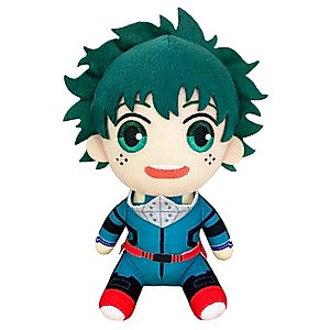 Great Eastern Entertainment My Hero Academia - Deku Hero Costume 2Nd Ver Sitting Plush 7''