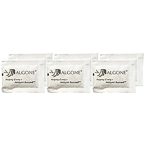 Algone Aquarium Water Clarifier and Nitrate Remover, 6 filter pouches