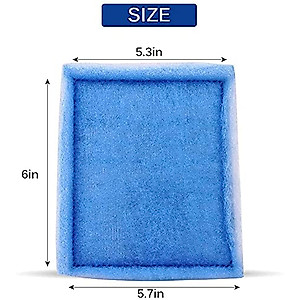 Wuonfsh Aquarium Filter Cartridge, Compatible with Aqua-Tech EZ-Change 2 Activated Carbon Filter Cartridges for 10-20 Gallon Aquarium Power Filters (3 Pack)