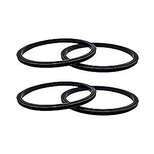 4 Pack: Tumbler Lid Gasket Replacement Silicone Seal Rings | (2 Qty) 20 oz and 30 Ring Fits Yeti Ounce & Insulated Stainless Steel Tumblers Lids (ZTH-1K)