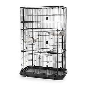 Prevue Pet Products Premium/Deluxe Cat Home, Black