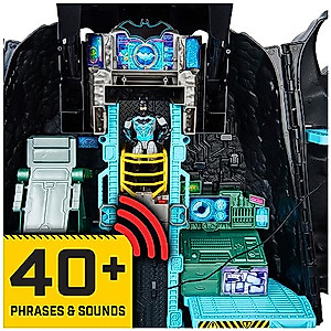 Batman, Bat-Tech Batcave, Giant Transforming Playset with Exclusive 4” Batman Figure and Accessories, Kids Toys for Boys Aged 4 and Up