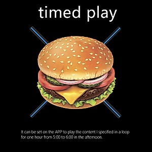 3D Hologram Fan WiFi Projector with 700 Video Library, Tabletop Holographic LED Ceiling Skylight Night Light for Halloween, Shop, Bar,Casino, Party Advertising Display 18.1 inch Missyou