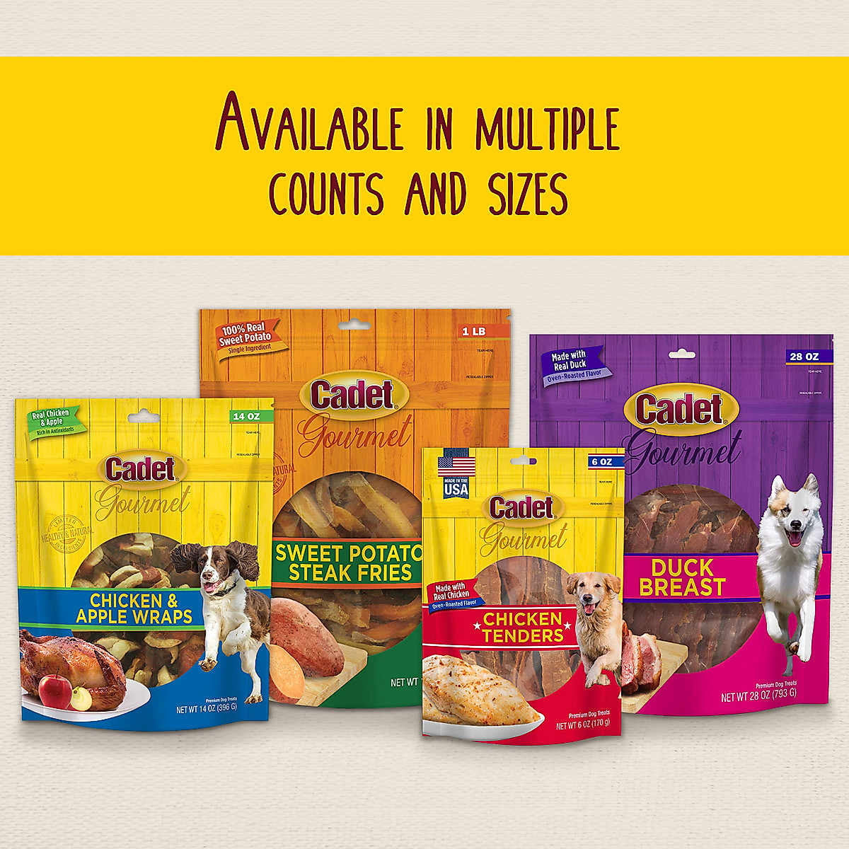 Cadet Gourmet Chicken Breast Dog Treats