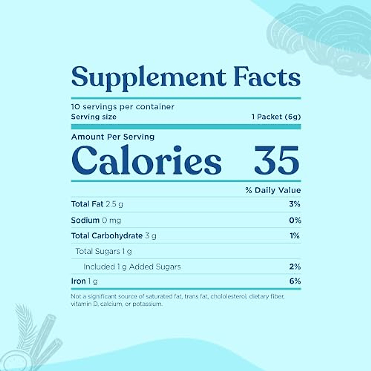 Chai Latte by Four Sigmatic | Organic Instant Chai Latte with Turkey Tail, Reishi Mushrooms & Coconut Milk Powder | Supports Gut & Digestion Health | Decaf, No Dairy & Gluten-Free | 10 Count