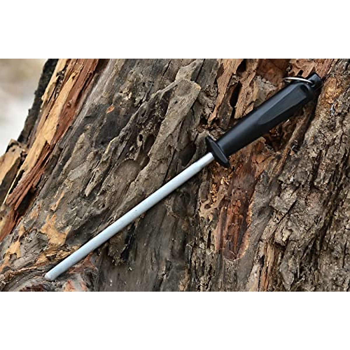 ALZAFASH Cleaver Knife with Sharpening Steel