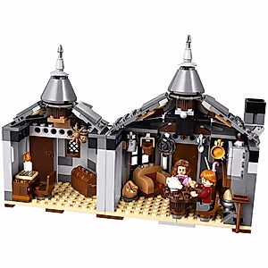 LEGO Harry Potter Hagrid's Hut: Buckbeak's Rescue 75947 Toy Hut Building Set from The Prisoner of Azkaban Features Buckbeak The Hippogriff Figure (496 Pieces)