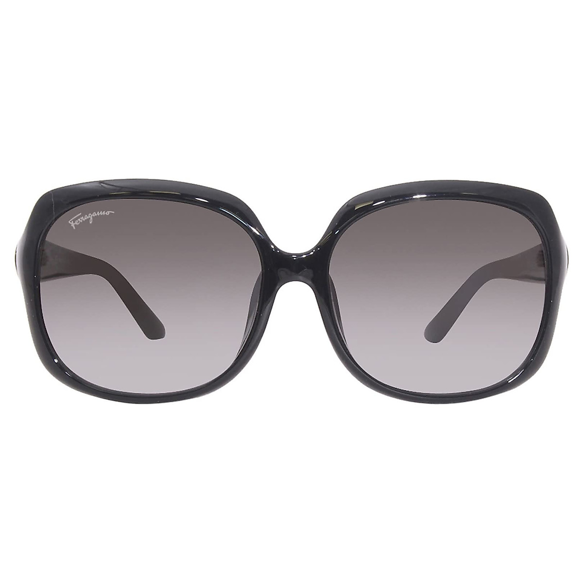 Salvatore Ferragamo Grey Gradient Rectangular Ladies Sunglasses SF739SA 001 59