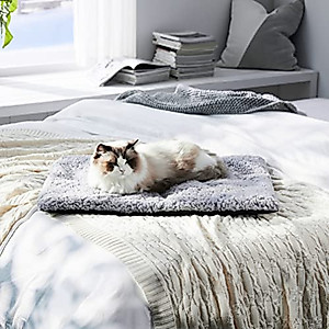 Figopage Pet Heating Pad, Waterproof Electric Heated Pet Pad for Dogs Cats with Washable Cover, Kitten Puppy Heating Pads Indoor for Whelping Box/Pregnant Dogs/Pet Bed/Pet House