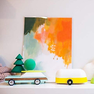 Candylab Toys - Americana Collection - Woodie Redux - Premium Handcrafted Wooden Car Toy