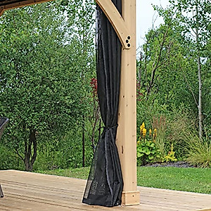 Yardistry Carolina 11' x 13' Gazebo Mosquito Mesh Kit