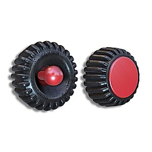 StudPoP Grip Magnetic Stud Finder. Finds Metal Fasteners Holding The Wall Board to The Studs. 3/4" diam Moving Magnet Gives an Audible Click and Visual Movement When Fastener is Found.