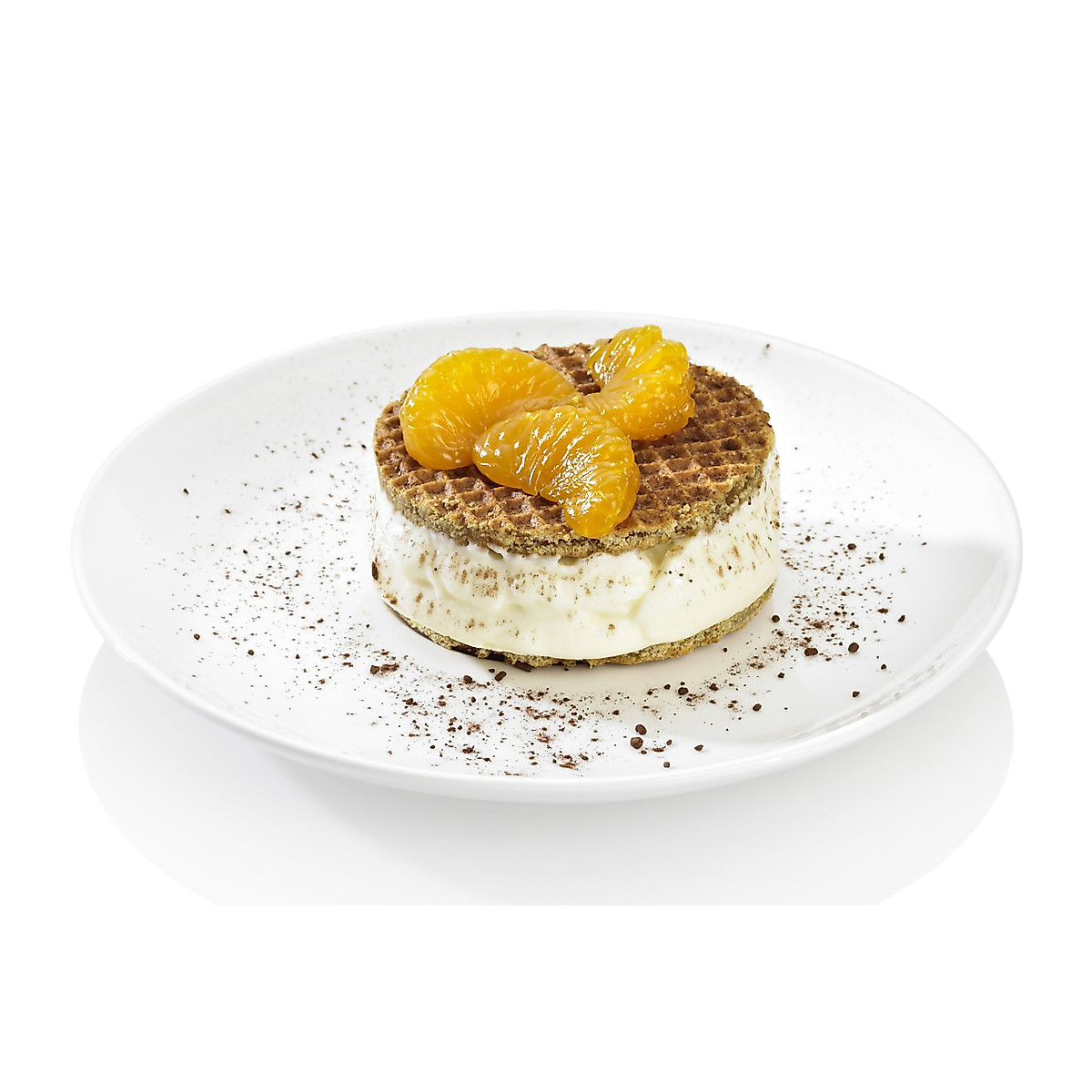 LURCH Germany Stainless Steel Food Rings with Pusher and Lifter | Cake or Cooking Ring | Round Dessert Mold Ø 2.9 inches / 7.5 cm - Set of 6 Round Forms