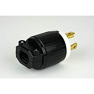 TEMCo Industrial NEMA Replacement Plug UL Listed L6-30 Male, Female, Pair for Generator, RV, Camper, Welder