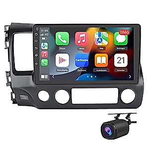 Car Radio Stereo for Honda Civic 2006-2011 with Backup Camera