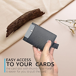 Macorner Wallet Christmas Gifts for Husband From Wife - Set Engraved Insert Card & Slim Wallet Gift Box for Men, Fiancé & Fathers Day, Valentines Day Gift for Him - Gift For Boyfriend For Anniversary