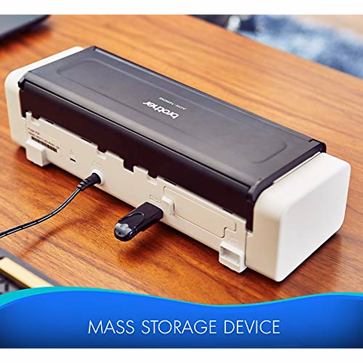 Brother Wireless Portable Compact Desktop Scanner, ADS-1250W, Easy-to-Use, Fast Scan Speeds, Ideal for Home, Home Office or On-the-Go Professionals