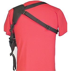 Federal Holsterworks Shoulder Holster for Sig Sauer P365 & P365 SAS Right-Handed, Horizontal Carry for Use Without Laser or Optics Black sdwvp365