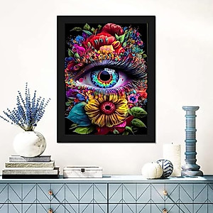 GemZono Diamond Painting Kits for Adults,Diamond Painting Kits, 5D Eyes Diamond Art Kits for Adults&Kids Beginner Gem Art Full Drill Diamond Dots Diamond Art for Adults Home Wall Decor Gifts 12x16inch