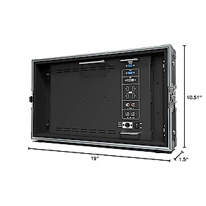 Osprey Video 4K 3G-SDI, HDMI2.0, DVI, VGA 15.6" Rack Field Monitor, Tally, RM3G-4K