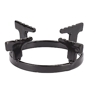 Cast Iron Wok Rack Prevention Stainless Steel Portable Gas Stove Rack Wok Stand for Kitchen Cast Iron Wok Rack for Family