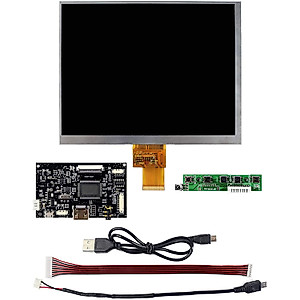 VSDISPLAY 8" 1024X768 IPS LCD 8 inch HJ080IA-01E with HD-MI Controller Board