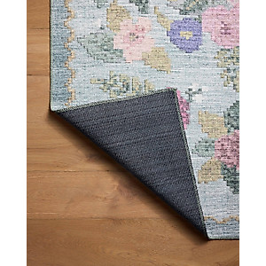 Loloi Rifle Paper Co. x Rosa Sky 7'-6" x 9'-6" Area Rug