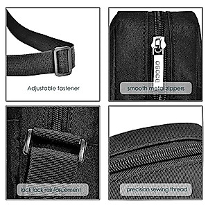 OSOCE Messenger Bag Sling Crossbody Shoulder Bags Water Resistant for Business Office School