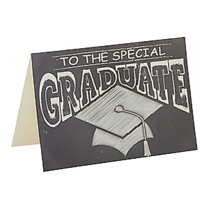 Best Paper Greetings 60 Pack Blank Graduation Thank You Cards with Envelopes, 6 Assorted Designs, Black and White (4 x 6 in)