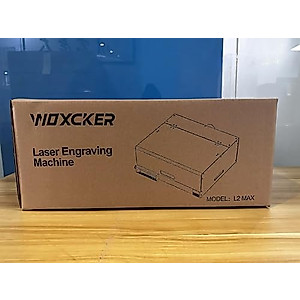 Laser Engraving Machine, Woxcker L2 MAX 5.5W Enclosure Laser Engraver, CNC Engraving Machine 0.01mm High Precision Laser Engraving and Cutting for Wood Metal Glass Suitable for Beginners