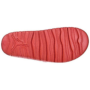 Nike mens Jordan Break Slide, University Red/Metallic Silver, 9