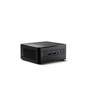 Intel NUC 12 Pro NUC12WSHi7 Mini PC, Intel i7-1260P, 32GB RAM + 1TB NVMe Gen 4, Intel Iris Xe Graphics 8K, 4 Display Capable, WiFi 6E, Windows 11 Pro (32GB RAM + 1TB NVMe)
