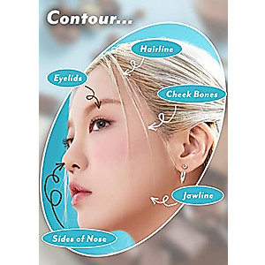 I'm Meme Palette - Afternoon Tea Contour | Mother's Day, Gifts. Buildable Coverage, 3 Shades, Light to Medium, Frozen Choco, 0.4 Oz