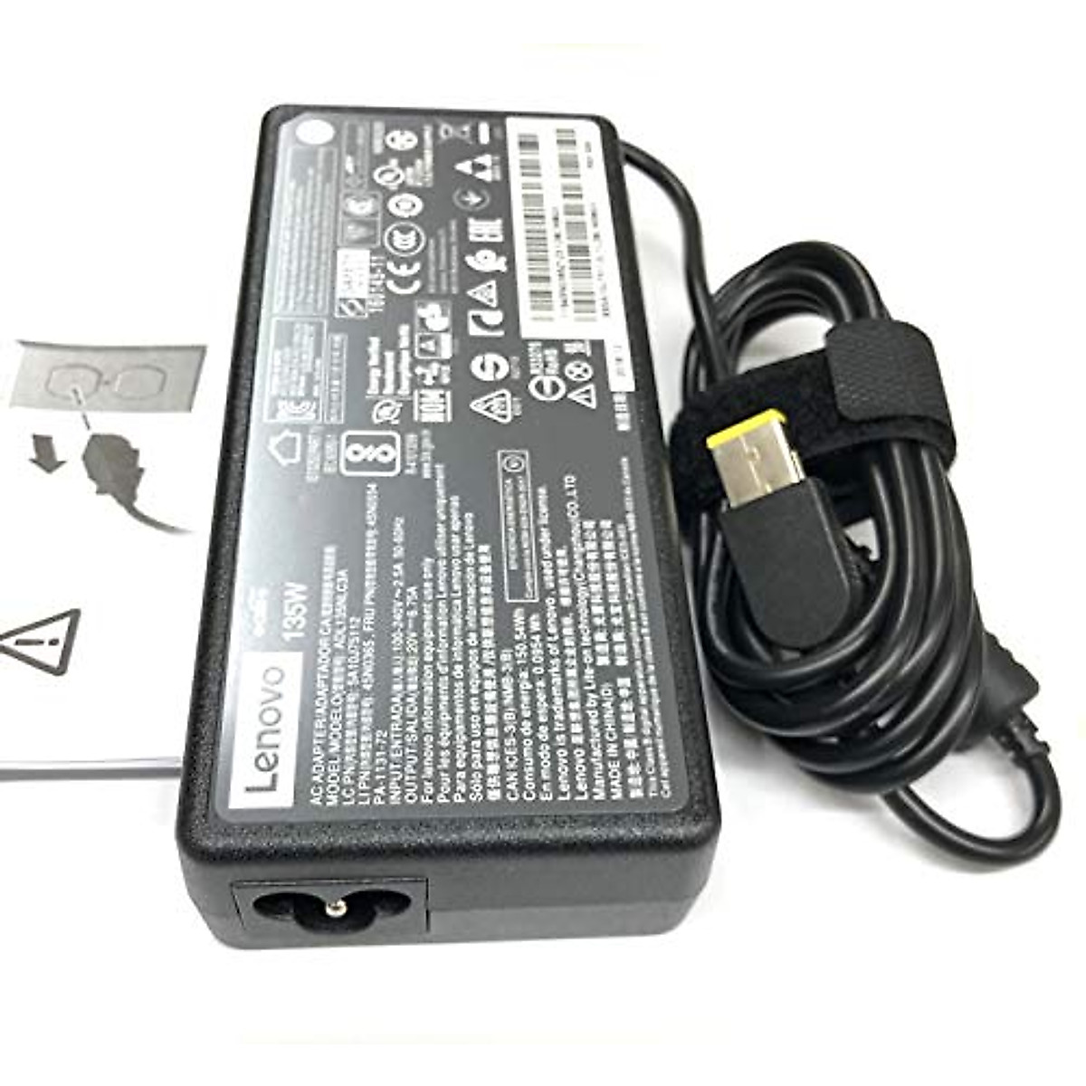 Lenovo 20V 6.7A 135W Slim Tip AC Adapter for Lenovo Y50c Y50p Y700-14ISK ADL135NLC3A 45N0367 PA-1131-72 45N0368 45N0502