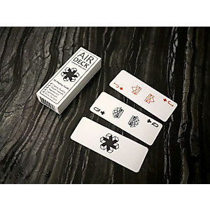 Tip Top Things Air Deck - The Ultimate Travel Playing Cards (White)