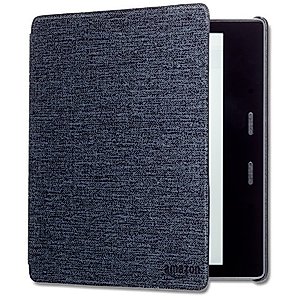 Kindle Oasis Water-Safe Fabric Cover, Charcoal Black