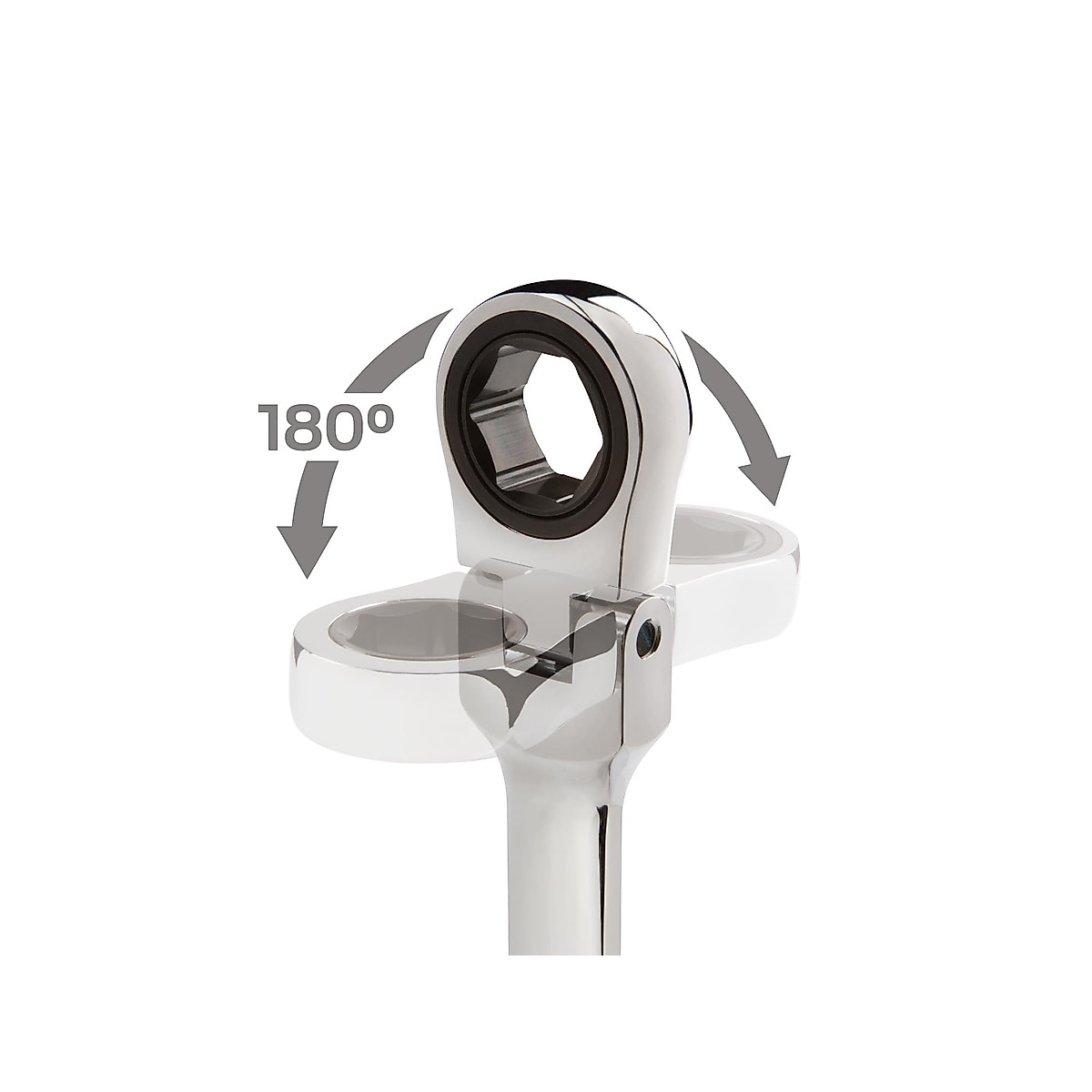 TEKTON 3/8 Inch Flex Ratcheting Combination Wrench | WRN57008