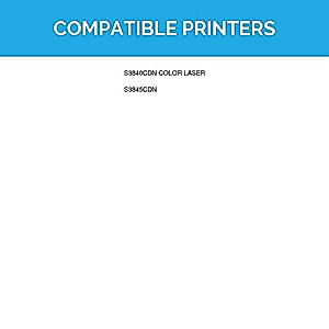 LD Products Compatible Toner Cartridge Replacement for Dell Color Laser S3840cdn & S3845cdn Extra High Yield (2 Black, 1 Cyan, 1 Magenta, 1 Yellow, 5-Pack)